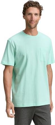 Tom Tailor 1045624 T-Shirt, 37309-Mint Green White Injected, XL Hommes