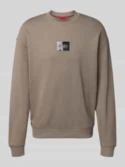 HUGO BOSS Regular Fit Sweatshirt aus reiner Baumwolle Modell DAYLO