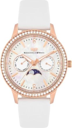 Rhodenwald & S&ouml;hne Uhr - Damen Armbanduhr Amidala Echtleder - Gr. unisize - in Quarz - f&uuml;r Damen