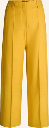 Windsor Windsor. Bundfaltenhose gelb