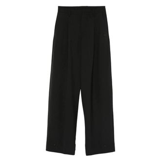 Moncler Pant X Edward Enninful - - Trousers - Damen - Schwarzk - S
