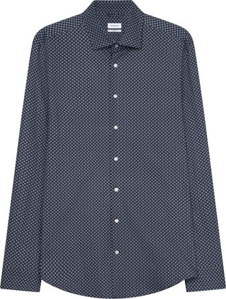 Seidensticker Herren 450500-19 Hemd, dunkelblau, (Herstellergr&ouml;&szlig;e: 40)