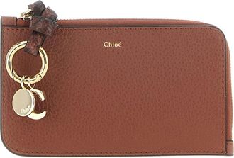 Chlo&eacute; Alphabet Kleine Geldb&ouml;rse - - Accessories - Damen - Braun - ONE SIZE