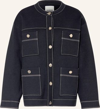 Sandro Sandro Overshirt blau