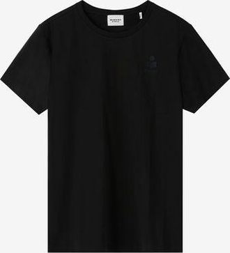 Isabel Marant T-shirt Aby - Femme - Noir - Taille XL - Marant Étoile - cadeau de noël femme