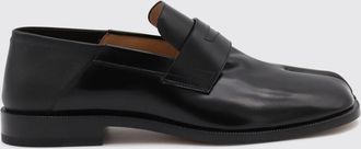 Maison Margiela Mocassin Penny Tabi en cuir bross&eacute; avec White Stitch