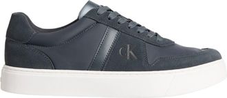 Calvin Klein Herren Classic Cups Lace Mix Emb Tongue Ym0Ym01395 Niedriges Oberteil, Grey (Coal), 44.5 EU