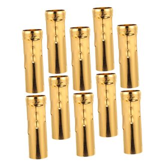 Valiclud 10st&uuml;cke Kerzenhalterh&uuml;lsen Gro&szlig;e Abdeckungen F&uuml;r Kronleuchter-gl&uuml;hbirnenfassungen Kerzenrohrh&uuml;lsen F&uuml;r H&auml;ngelampensockelabdeckungen DIY-lampenparts