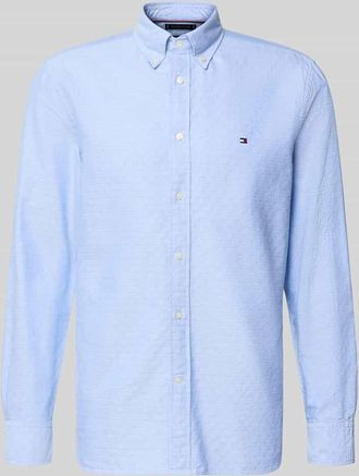 Tommy Hilfiger Regular Fit Freizeithemd aus reiner Baumwolle