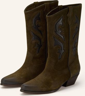 BA&SH Ba&Sh Cowboy Boots Curtis braun