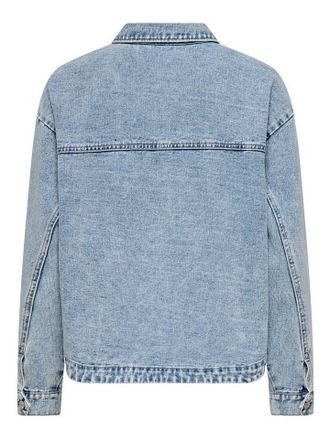 Only Jeansjacke ONLLARA LS DNM SHACKET GUA NOOS Baumwollmischung