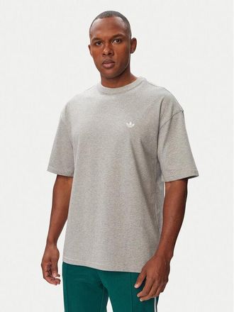 adidas T-Shirt Trefoil Essentials IA7533 Hellgrau Regular Fit