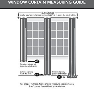 No. 918 Trevor Vorhänge, halbdurchsichtig, melierte Textur, 101,6 x 213,4 cm, Ecru