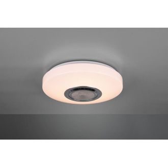 Reality Reality Leuchten - Plafonnier Rond Moderne Led rgb Bluetooth Maia &Oslash;33 cm Blanc Trio Lighting