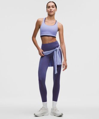 lululemon Legging dentra&icirc;nement Get Low taille haute pour Femmes - 64 cm - Violet/Violet - Taille 10