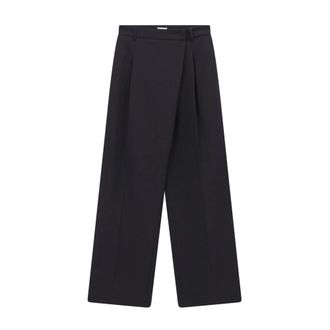 Seductive Weite Hose - - Trousers - Damen - Schwarzk - L