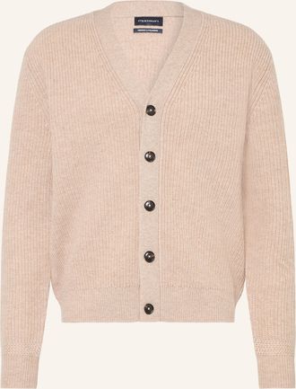 Strokesman's Strokesmans Strickjacke beige