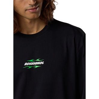 Rossignol T-shirt droit col rond imprim&eacute; en coton
