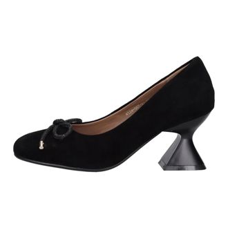 Emanuelle Vee Femme, Chaussures, Noir, Taille: 40 EU Avec talon noir