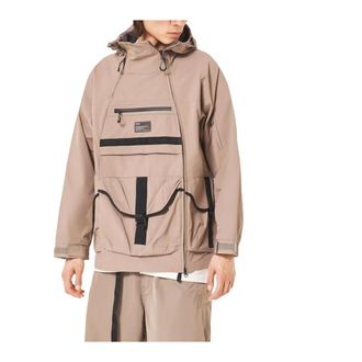 Oakley Homme, Sport, Beige, Taille: L Fgl Stroke Anorak 5.7