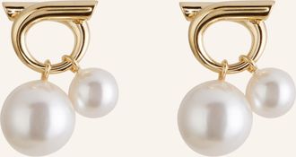 Ferragamo Ferragamo Ohrh&auml;nger Ganwavpe gold