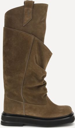 The Attico La Passeggiata suede Boots Female 40