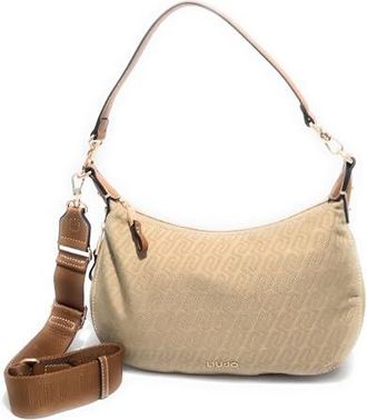 Liu Jo Sac femme Kaliska hobo M jacquard naturel BS26LJ11 AA6133 T378A Taille du sac: Moyenne