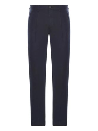 Incotex pantalon chino &agrave; plis - Bleu