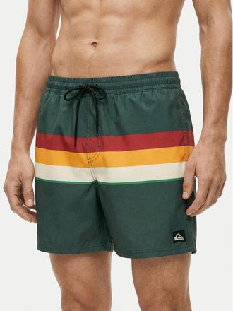 Quiksilver Badeshorts Everyday Printed Volley 15 EQYJV04219 Gr&uuml;n Regular Fit