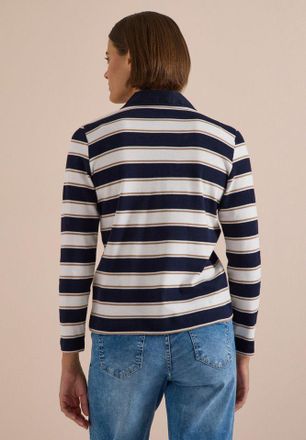 Cecil Langarmshirt aus reiner Baumwolle