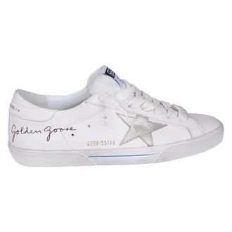 Golden Goose Baskets Super-Star - Homme - Chaussures - Blanc - Taille: 46 EU