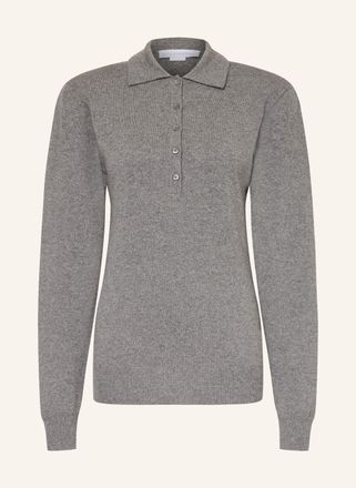 Stella McCartney Strick-Poloshirt Aus Cashmere grau