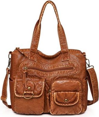 Generic Sac de moto Punk femme fourre-tout capacite avec multi-poches Y2K, sac &agrave; main &agrave; poign&eacute;e sup&eacute;rieure &eacute;l&eacute;gant