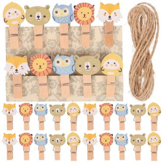 Cabilock 50 St&uuml;ck Filz Tassentrenner Und Stapelschutz F&uuml;r Tassen Holz Clips Mit 3.5X2X0.5Cm Gr&ouml;&szlig;e Praktisch F&uuml;r K&uuml;che Und Haushalt