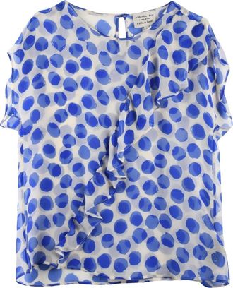 Alessia Santi Femme, Blouses et Chemises, Multicolore, Taille: 42 FR Blusa in voile