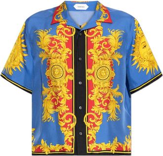 Versace Homme, Chemises, Multicolore, Taille: XL Casual Chemises