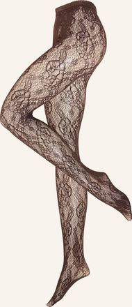 Wolford Feinstrumpfhose Inifite Rose Net braun
