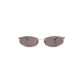 Balenciaga Geometrische ovale Sonnenbrille - - Accessories - unisex - Grau - ONE SIZE