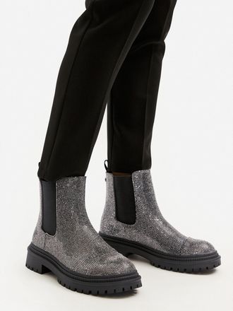 Steve Madden Klassische Stiefeletten Steve Madden Moonlit SM11003468 Silberfarben