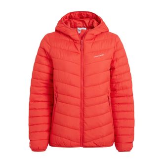 Craghoppers Compresslite IX Jacke f&uuml;r Damen, mit Kapuze, Isoliert (Morgend&auml;mmerungsrot)