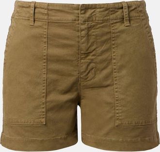 Nili Lotan Short en sergé de coton