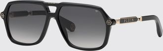 Philipp Plein Lunettes De Soleil Homme couleur Noir