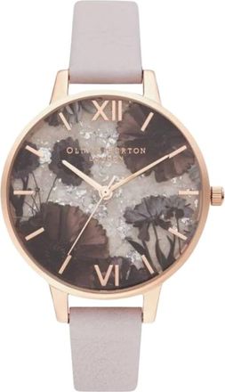 Olivia Burton Femme, Accessoires, Rose, Taille: ONE Size Montre Cadran Floral