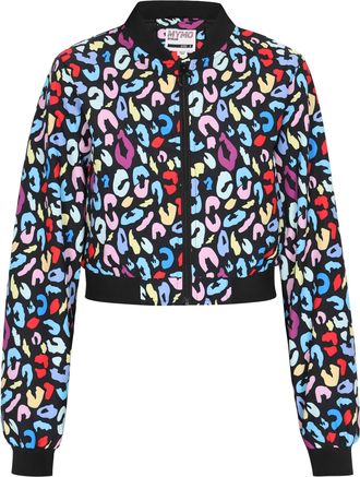 Mymo Jacke Frauen schwarz mehrfarbig
