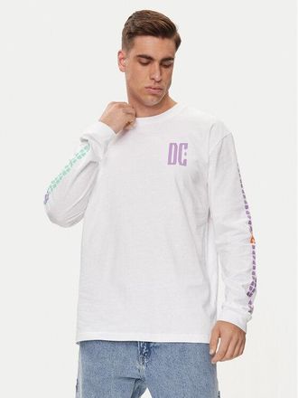 DC Longsleeve Sportster Hls ADYZT05371 Wei&szlig; Regular Fit