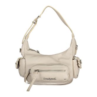 Desigual S Pockets Schultertasche - - Bags - Damen - Wei&szlig; - ONE SIZE
