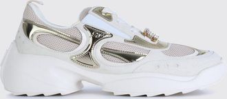 Roger Vivier Baskets Viv On The Run en cuir et mesh avec boucle bijou