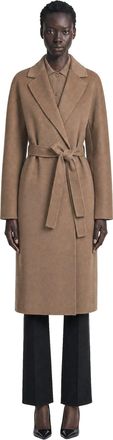 Max Mara Wool Broadcloth Midi Coat
