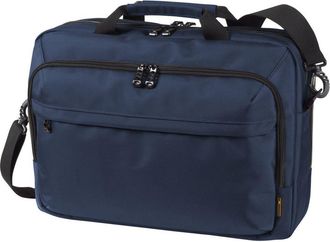 Halfar Schultertasche Mission, Business (Marineblau)