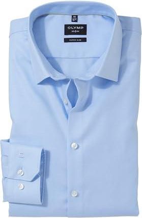 Olymp Homme Chemise Business à Manches Longues No Six,Super Slim,Urban Kent,Ozon 12,46